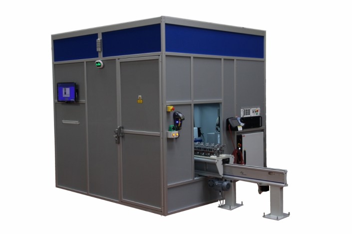 New Flexible Robotic Laser Marking Cell | Cyan-Tec